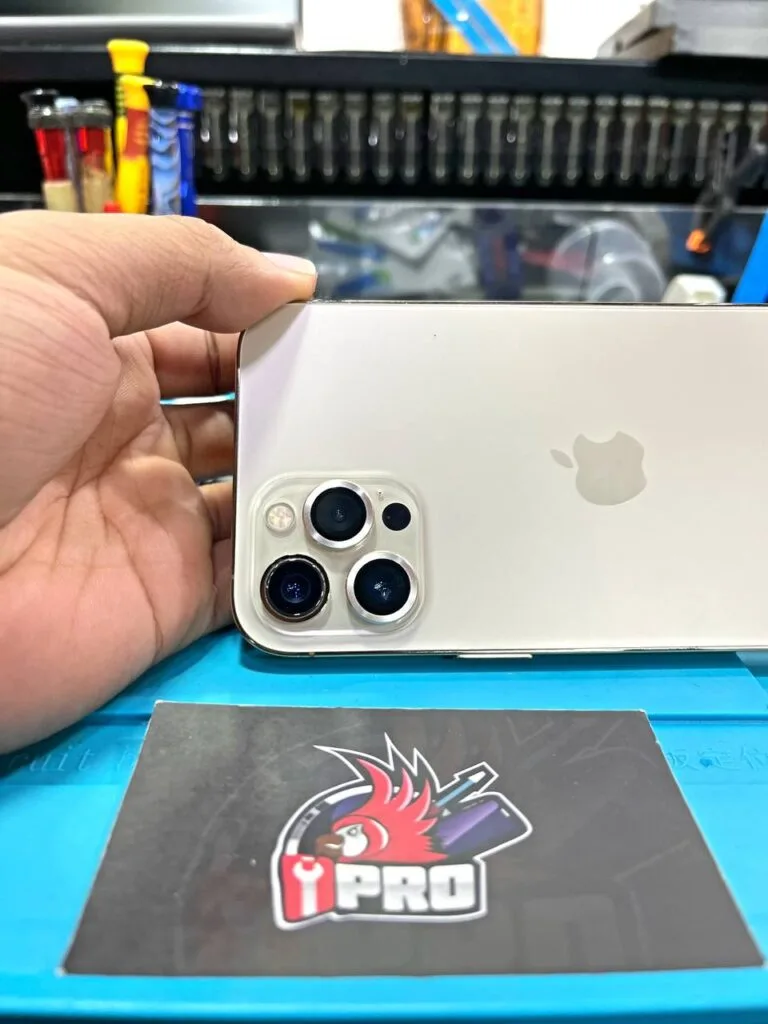 Repair iPhone 12 Pro Max Crack Camera Lens In KL - iPRO Ampang KL